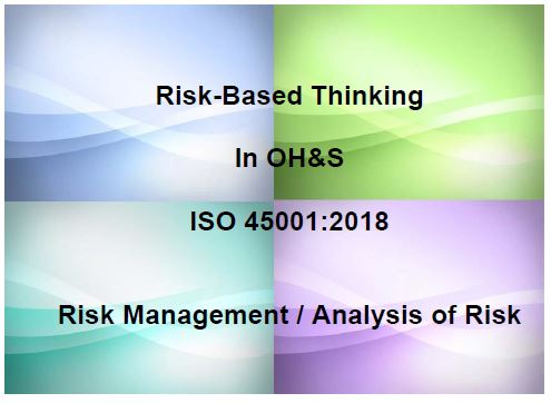 ISO 45001 Risk Management Exercise - ISO 45001 Store